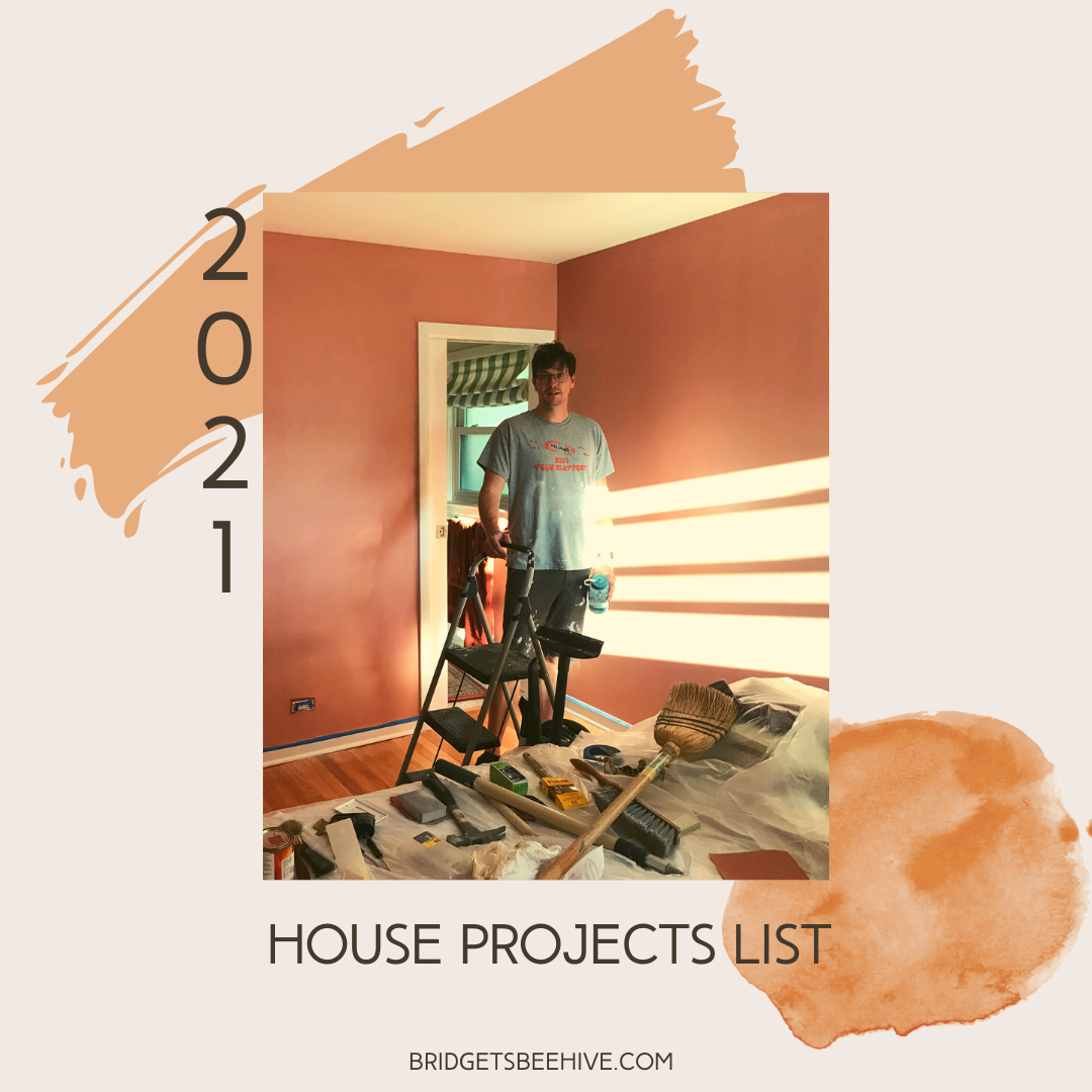2021 House Projects List - Holladays at Home